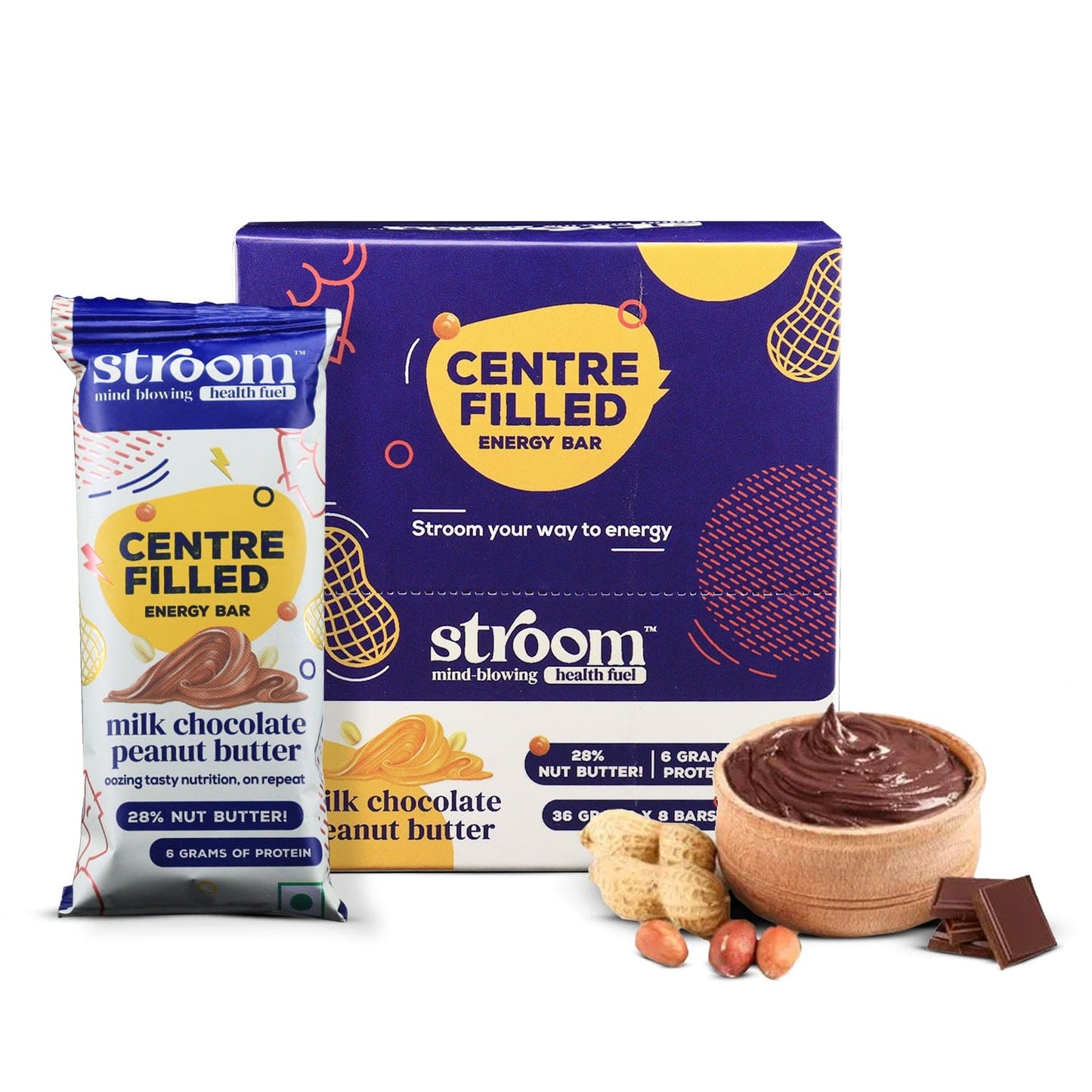 Milk Chocolate Peanut Butter (Pack of 8) – Stroom